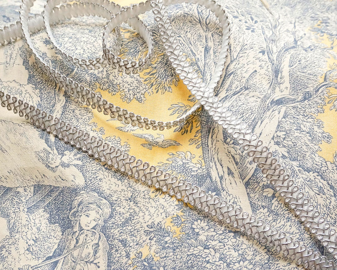 Silver gimp (2 yds) – Chantal Trim Gallery