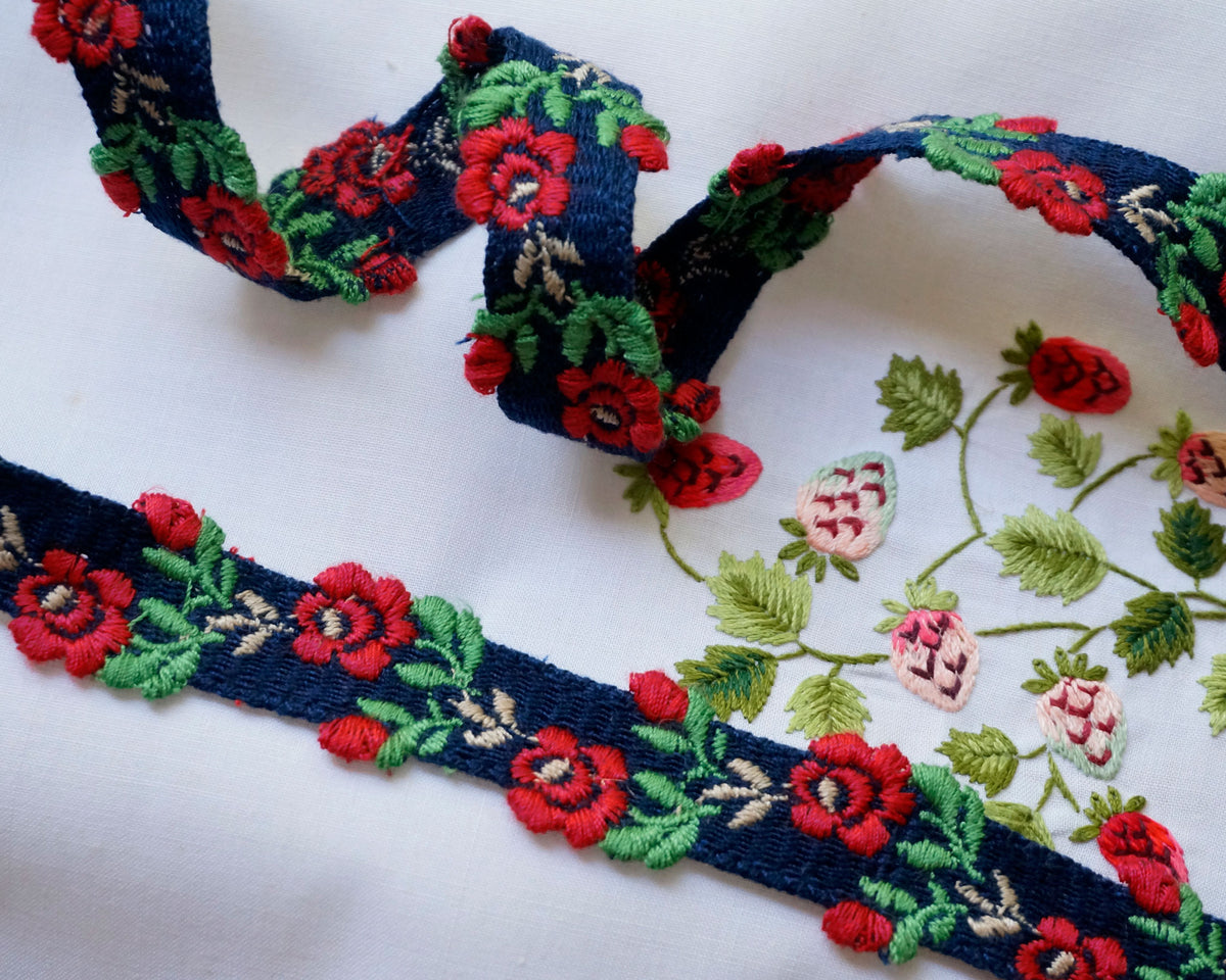 Embroidered trim (1yd5") – Chantal Trim Gallery